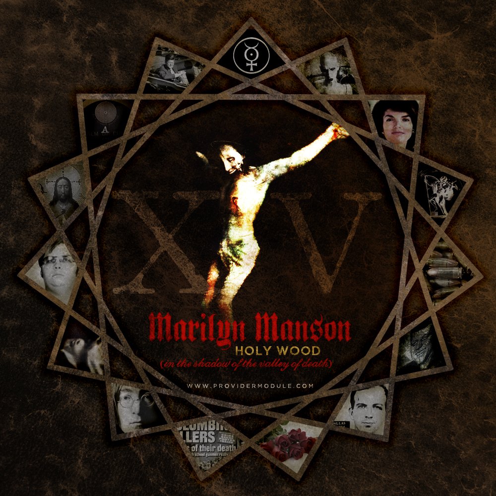 Marilyn Manson Holy Wood Album Art