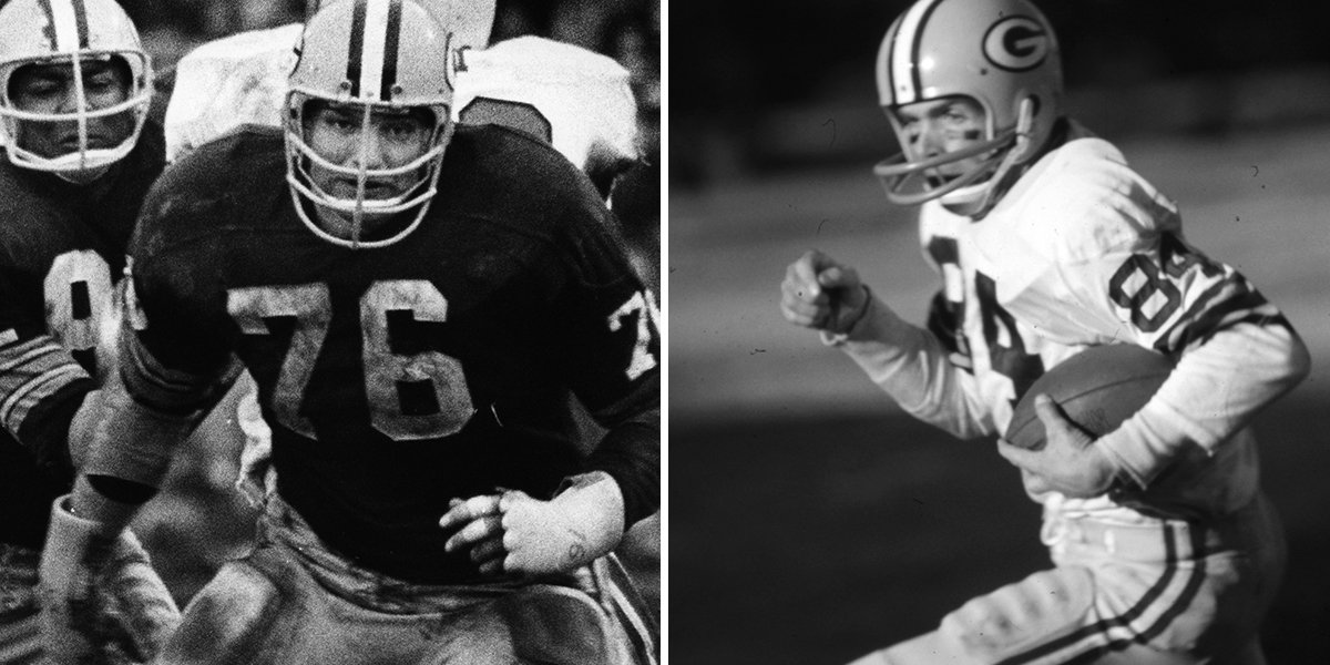 #Packers welcome back Bob Skoronski & Carroll Dale! See them today ...