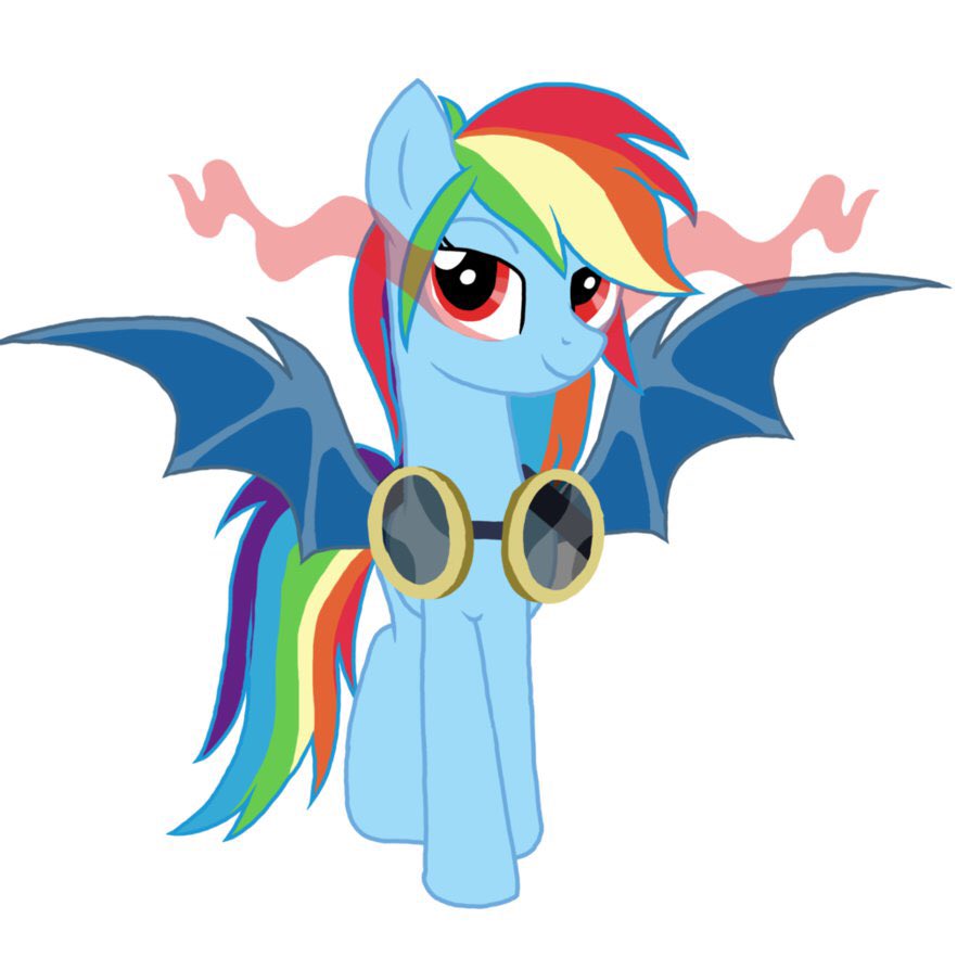 Mlp Vampire Rainbow Dash
