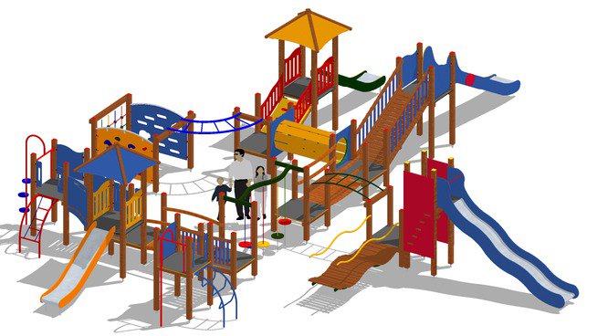 Playground Sketchup