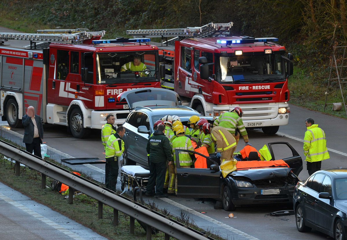 More information now added on M54 crash between Wolverhampton ...