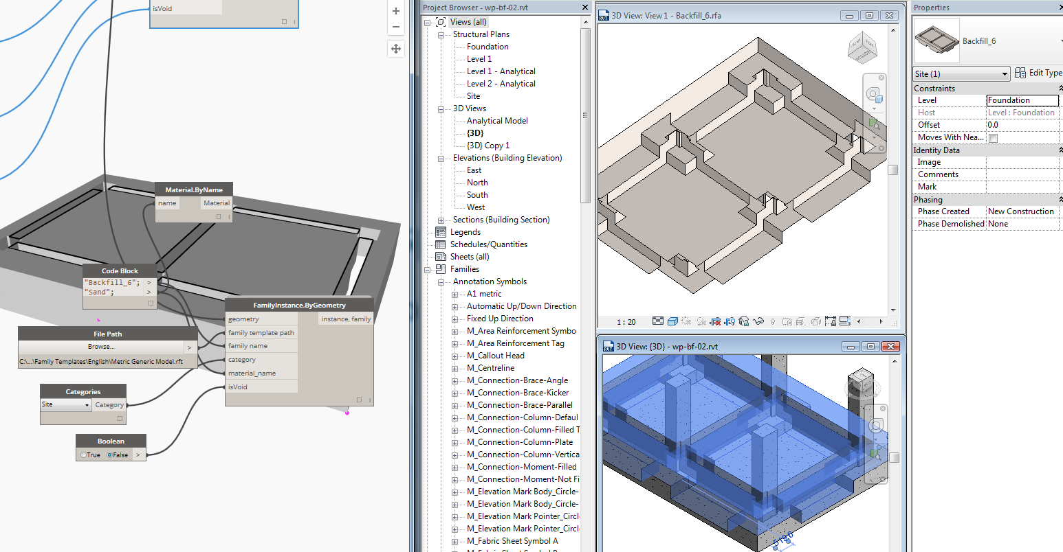 FamilyInstance.ByGeometry – Dynamo Nodes