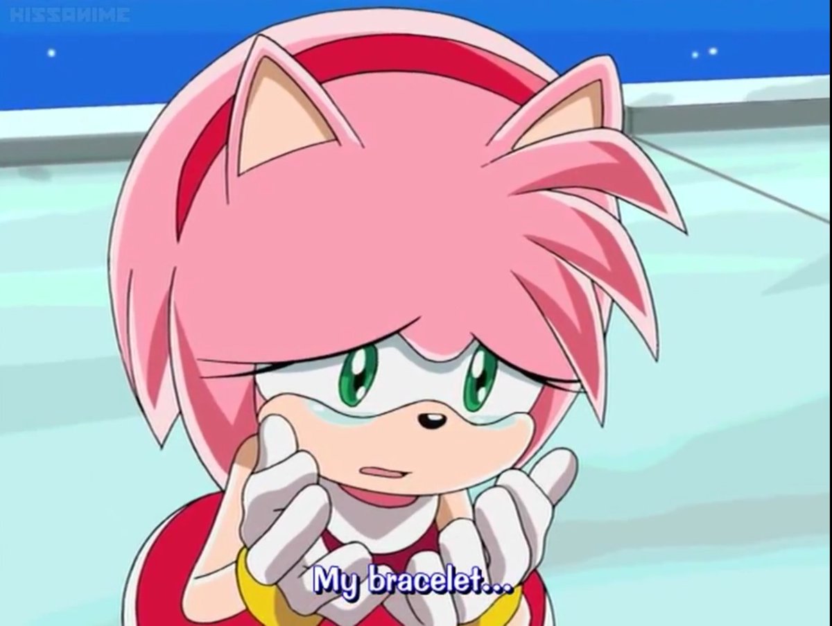 Amy Rose Sonic X Sad