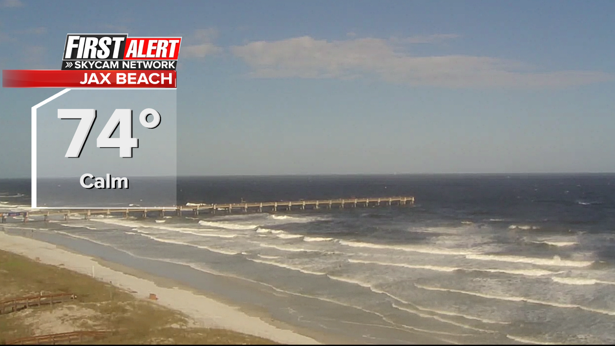 Look at JAX Beach from the First Alert Skycam Network. FirstAlertWX ...