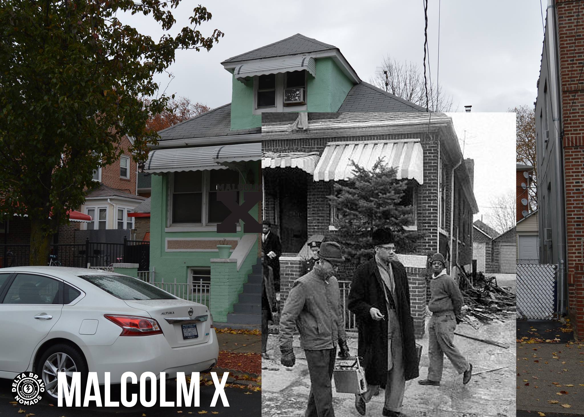 Malcolm X House Firebombed