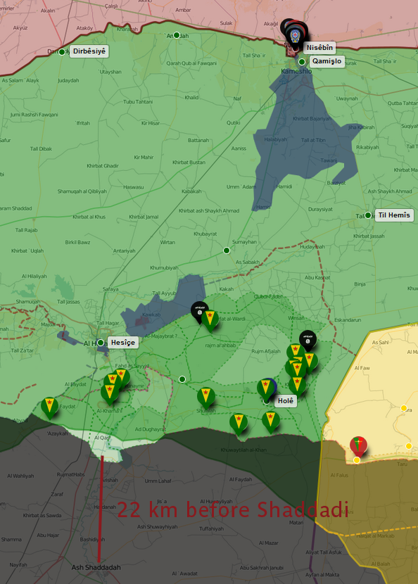 Latest Map of Hasakah (November 22, 2015) : r/syriancivilwar
