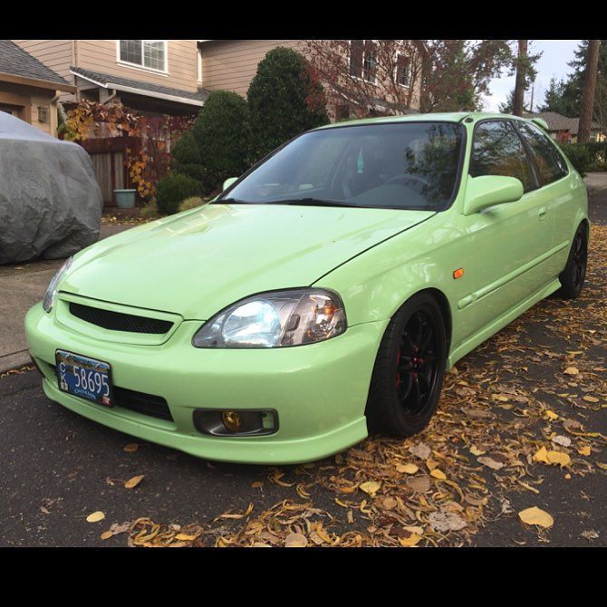 Mint Color Civic