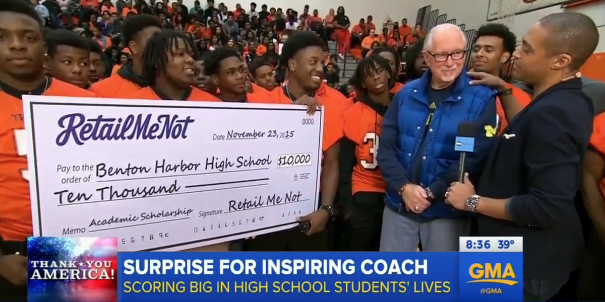 New scholarship at Benton Harbor in the name of Elliot Uzelac for all ...