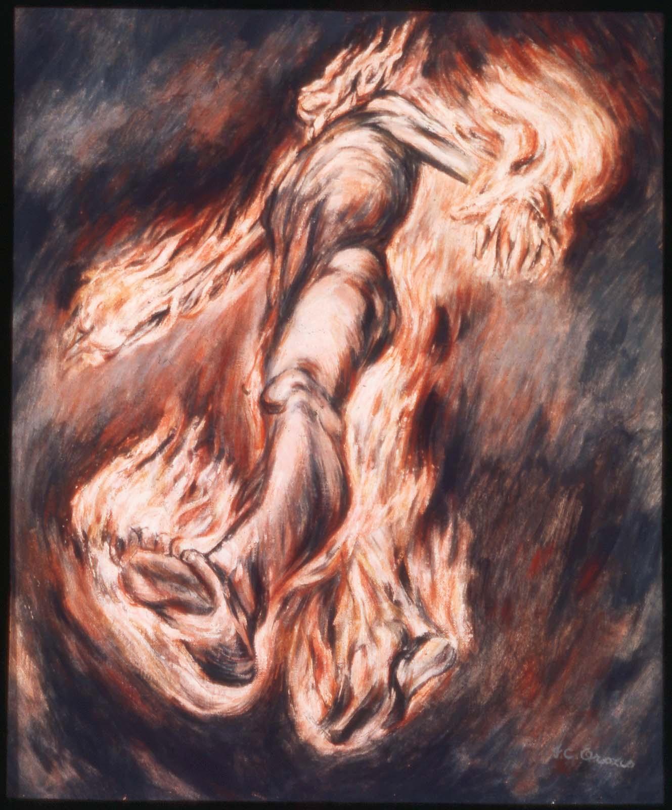 Jose Clemente Orozco Man Of Fire