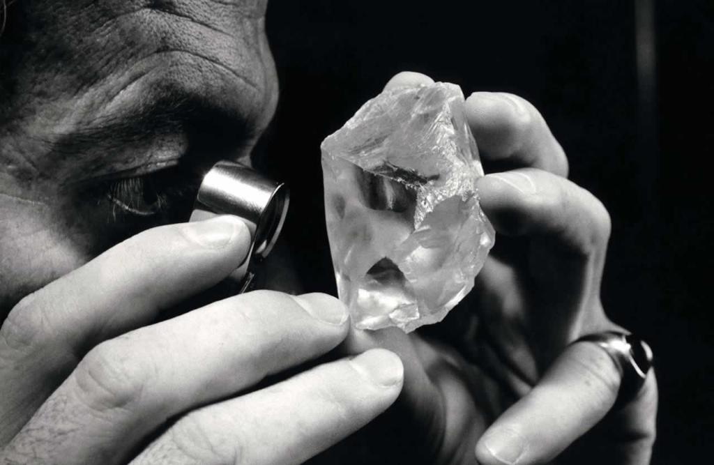 Graff famously cut the 603-carat Lesotho Promise diamond into a ...