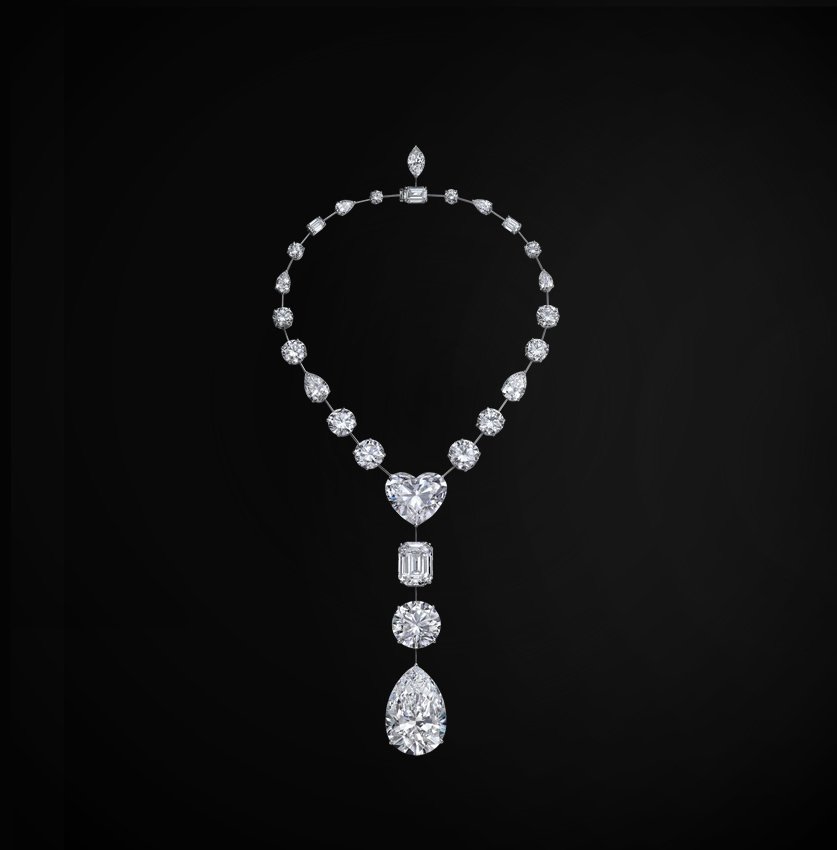 Graff famously cut the 603-carat Lesotho Promise diamond into a ...