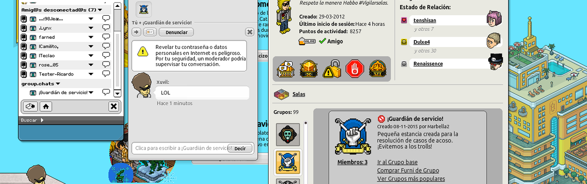 ¿Chats grupales? ¡Es posible! - Foro - Habbo-Happy