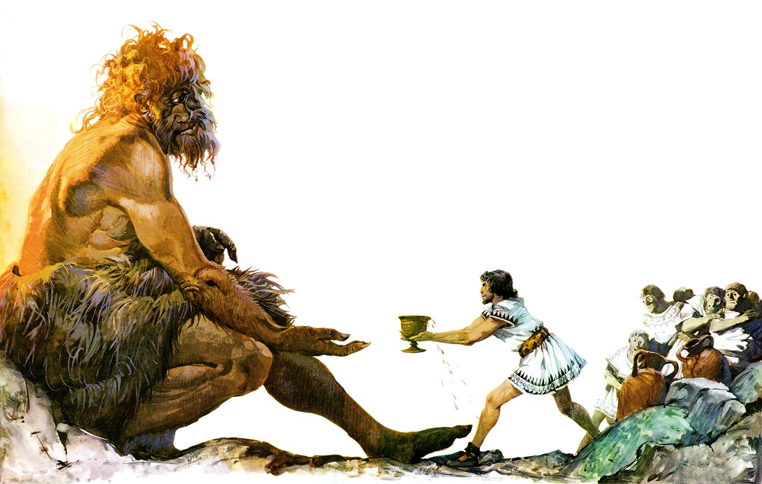 Cyclops And Odysseus