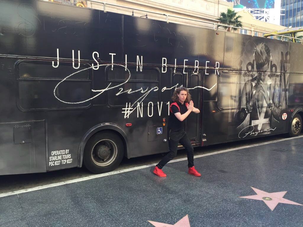 Bieber Bus Logo