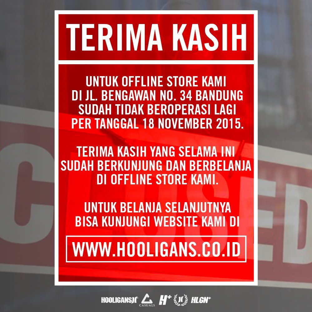 HOOLIGANS store (@HLGNstore) | Twitter