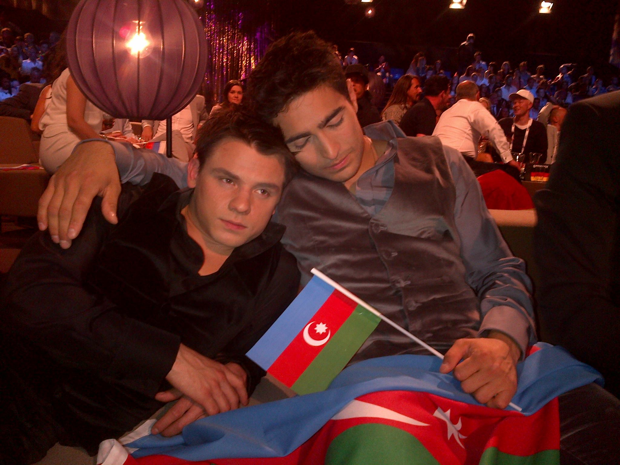Eurovision guys on Twitter: "Farid Mammadov & his dancer (Azerbaijan, #Eurovision 2013 ...