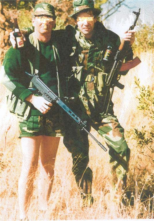 Rhodesian SAS after a mission, during the Bush War late 1970s ...
