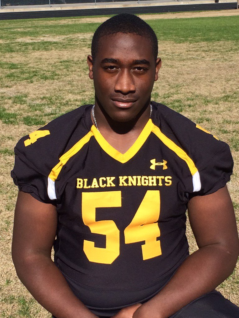 2017 OT Tim Wilkins 6'2" 258 OT/DE from Lawrenceville Central Gwinnett ...