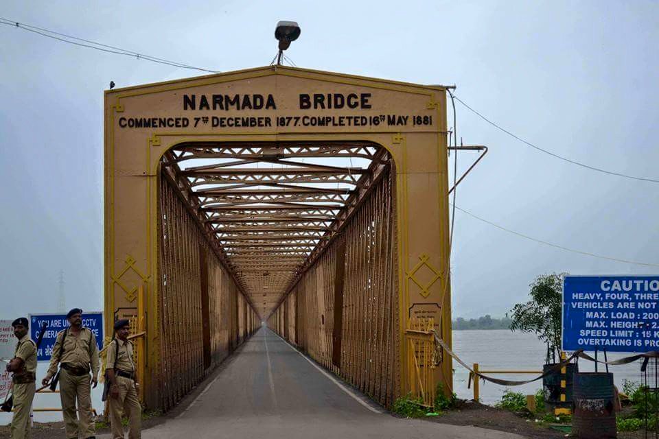 Narmada river bridge in Bharuch: soil testing on, construction work to ...