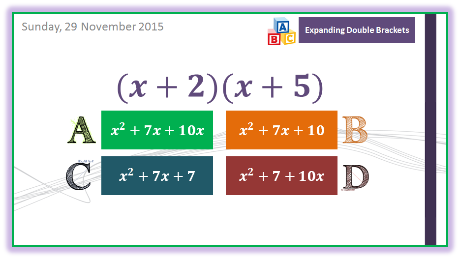 Expanding Double Brackets Easier Teaching Resources Expanding Double