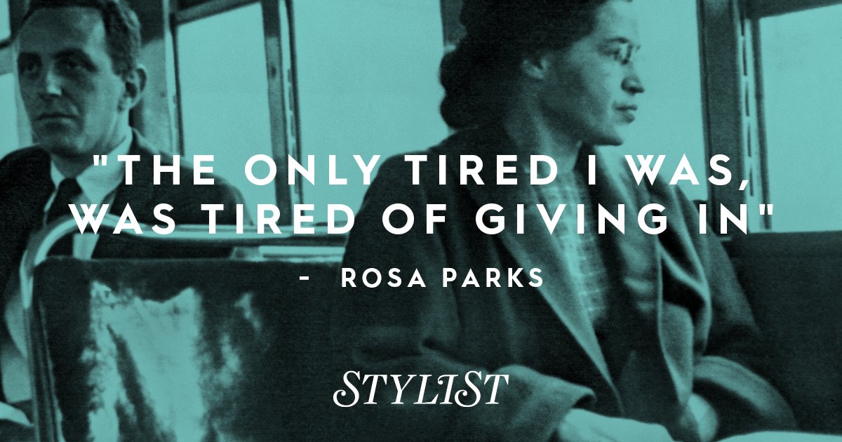 60 years ago Rosa Parks refused to give up her seat for a white ...