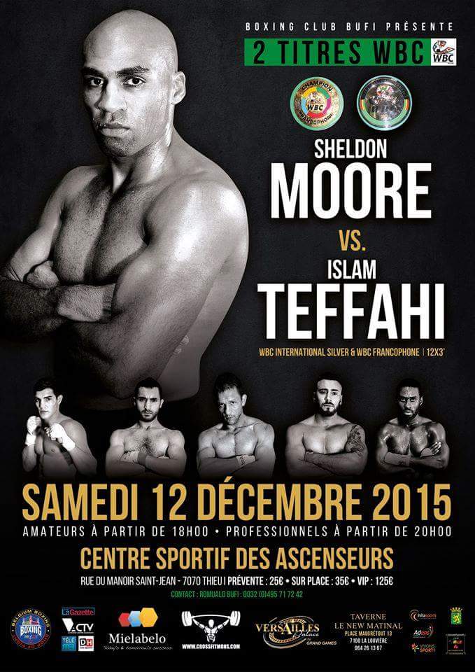 Sheldon Moore Image - Boxing Image - FightsRec.com