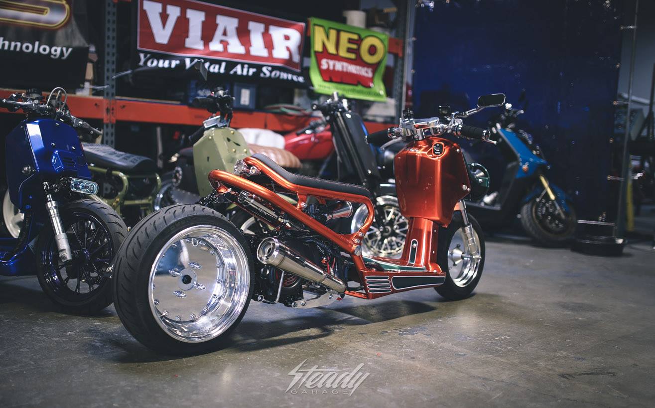 Slammed Honda Ruckus
