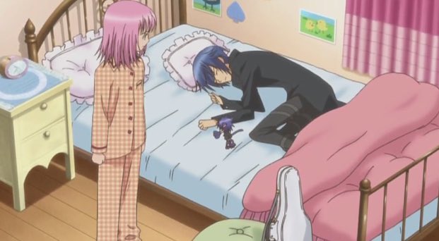 Shugo Chara Amu And Ikuto In Bed