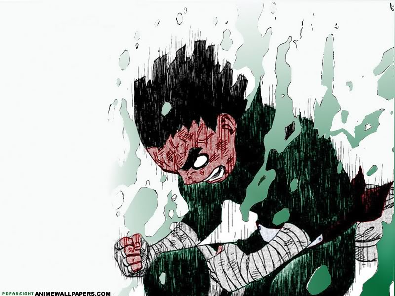 Rock Lee 8 Gates Drawings