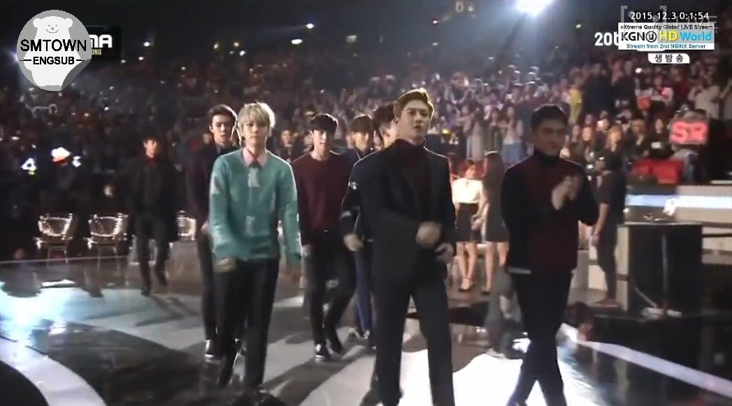 SMTownEngSub on Twitter: "EXO won "Best Male Group" at #2015MAMA https://t.co/JMSi1Niard https ...