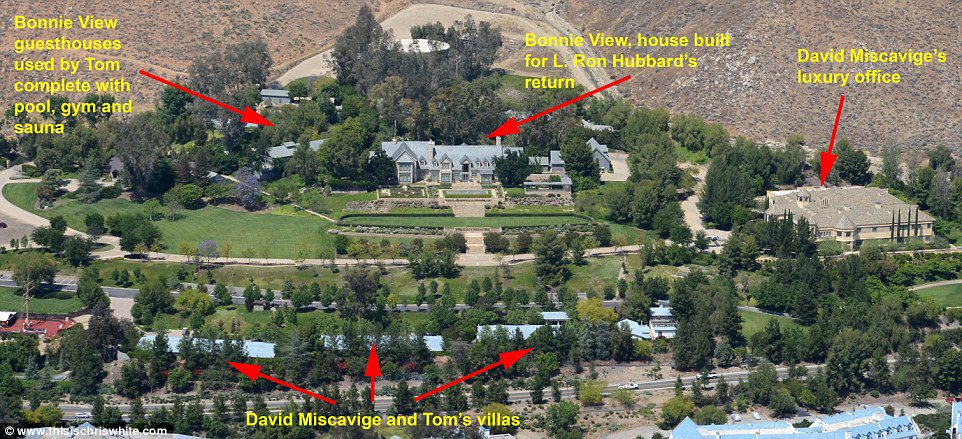 Take a tour of the scientology facility in california - there's a ...