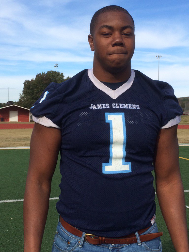 A powerhouse of a DE is LaBryan Ray 6'4" 260 from Madison James Clemens ...