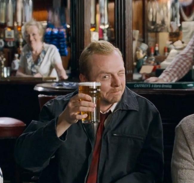 Go to the winchester, have a pint, and wait for this to blow over. # ...