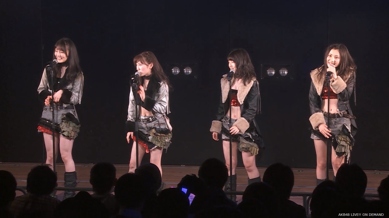 AKB48＠メモリスト on Twitter: "#高橋朱里チーム4初日 ConfessionメンバーでMC https://t.co/QCKVXsJGzk" / Twitter