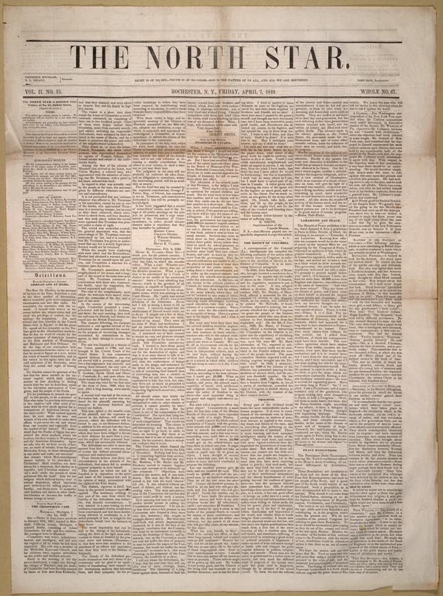 Frederick Douglass North Star