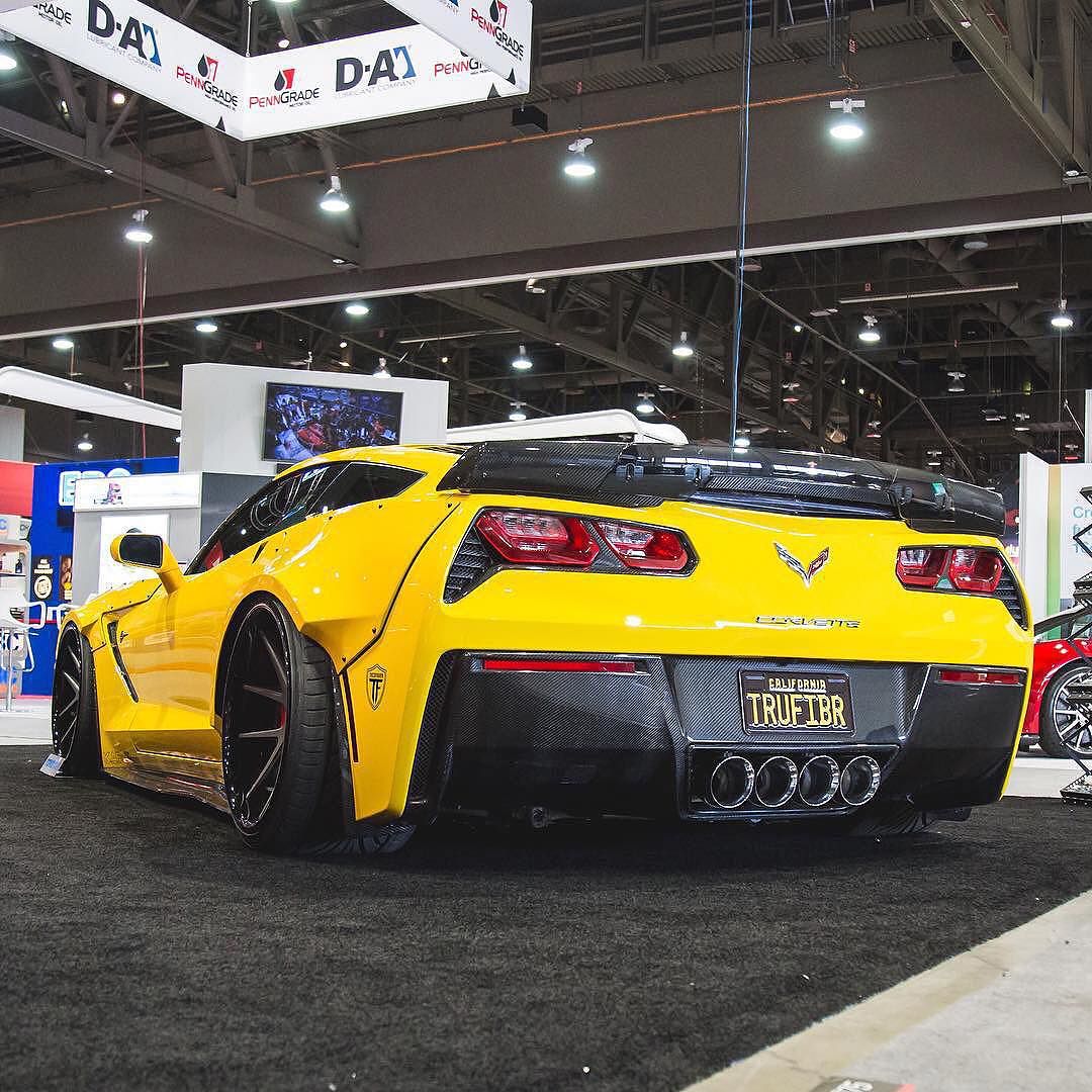 Stanced Corvette Stingray