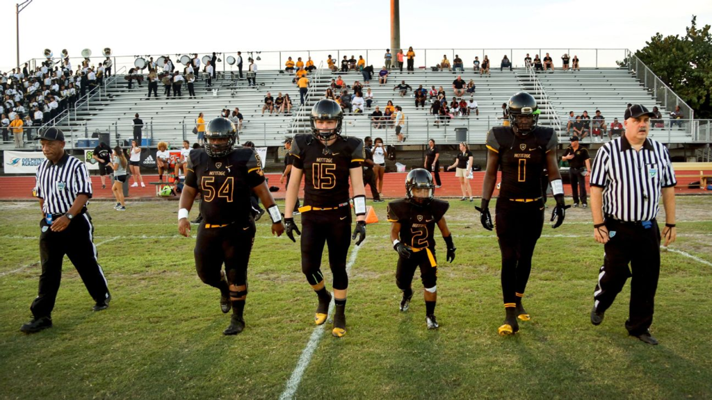 His varsity teammates may be double his weight, but that won't slow ...