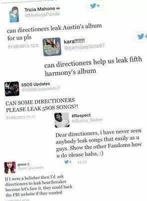 One Direction Fans Crazy