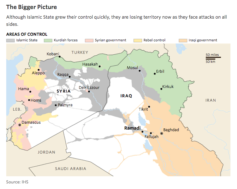 In maps: How Iraqi soldiers and Sunni militiamen plan to take back the ...