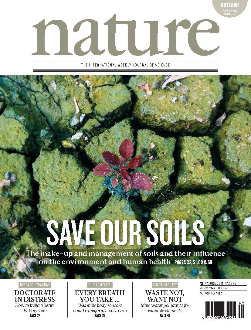 Nature Magazine Cover