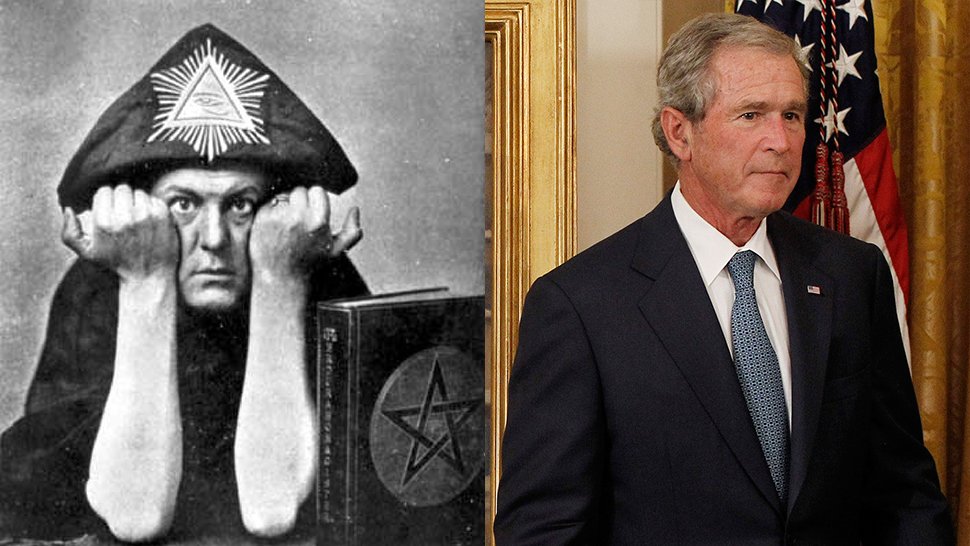 Barbara Bush Aleister Crowley