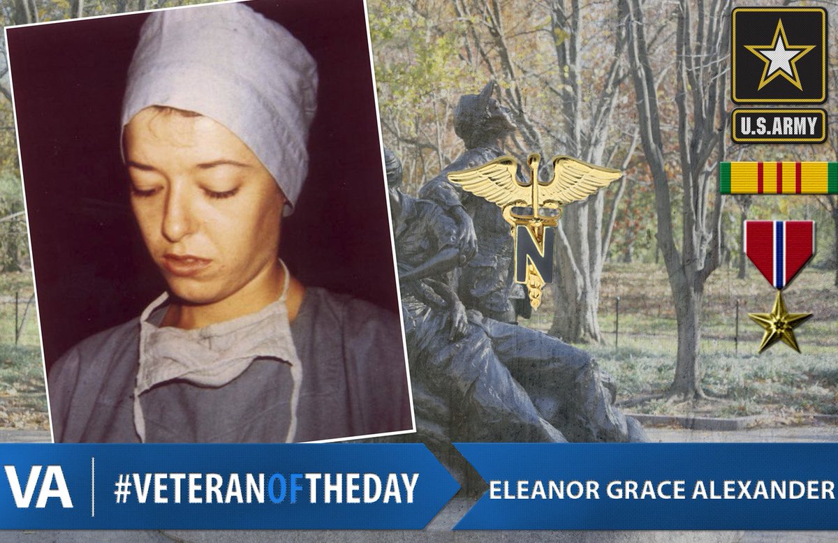 VeteranOfTheDay Eleanor Grace Alexander USArmy 1967 85th Evacuation ...
