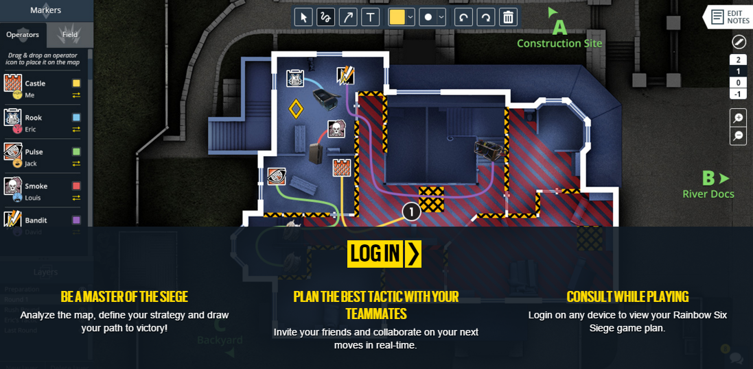 Rainbow six siege tactical maps - polapocket