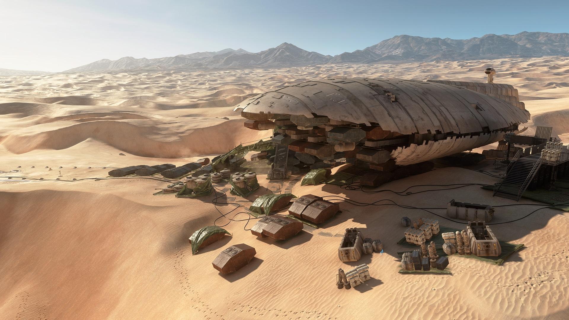 Tatooine Landscape Hd