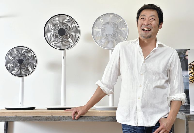 Gen terao, president of balmuda inc. / original electric fans - the ...
