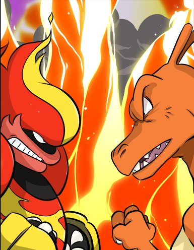 Charizard Vs Magmortar