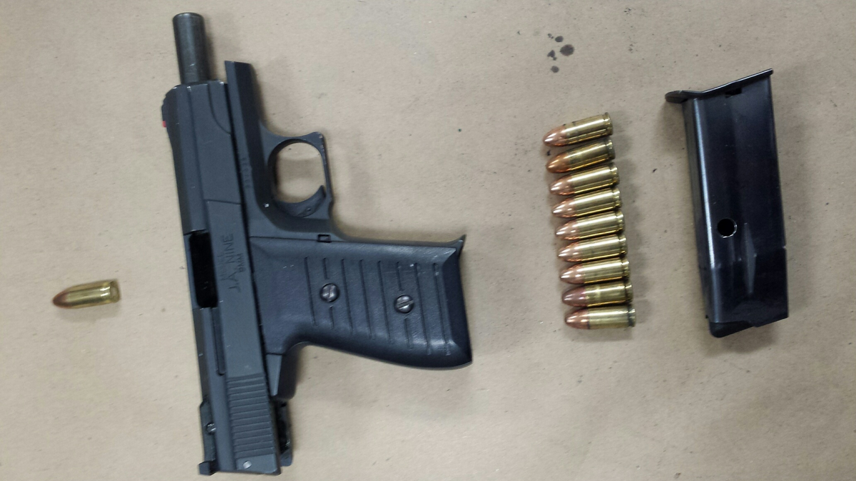 This illegal gun was seized last night by members of the Gun Recovery ...