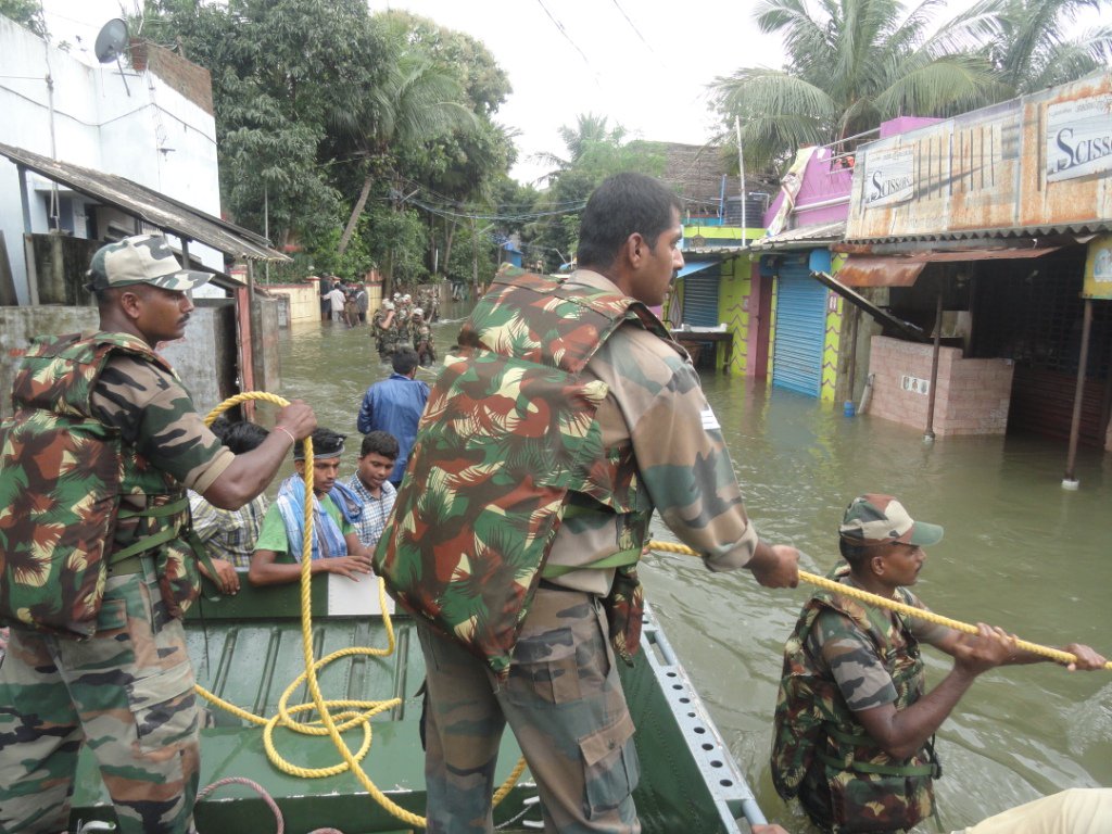Indian Army: Rescue operations in Chennai