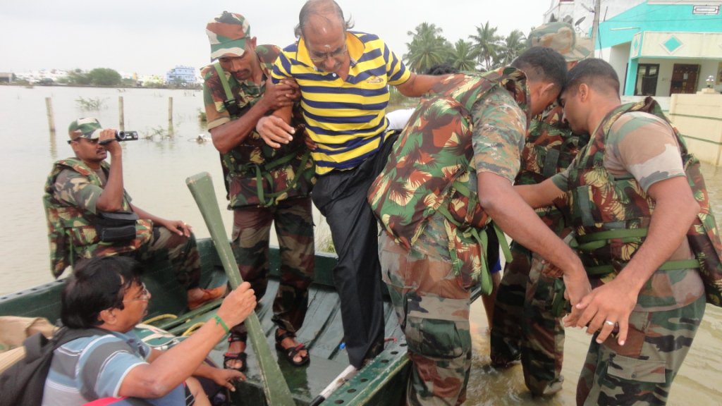 Indian Army: Rescue operations in Chennai