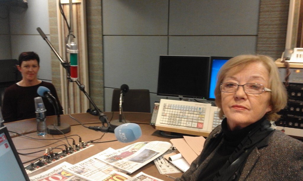 Pauline Tully is now live in studio with MarianRTE telling her story ...